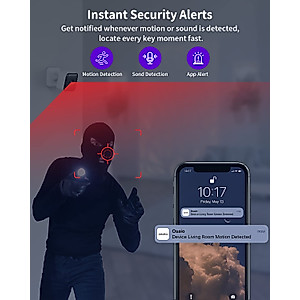Xbro Security Camera/Baby Monitor, 1080P HD Indoor Camera Includes Night Vision, Motion &Sound Detection, 2-Way Audio, Cloud & SD Card Storage, Compatible with Alexa and Google Assistant