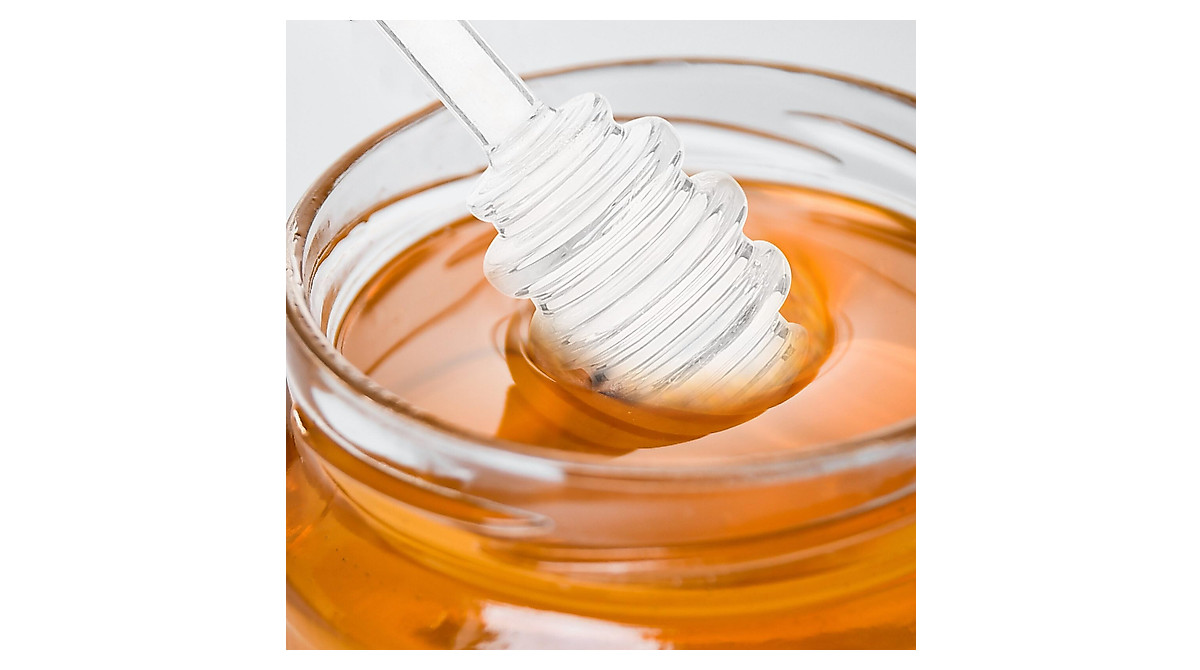 Reusable Glass Honey Dipper Sticks - No Mess, Easy Pour