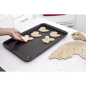 Mrs. Fields Easter Cookie Cutter Grid with Egg, Bunny and Chick Pattern