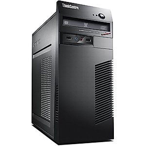 Lenovo ThinkCentre M73 Tower Desktop PC, Intel Quad Core i5-4590 up to 3.7GHz, 8G DDR3, 500G, WiFi, Bluetooth 4.0, DVD, Windows 10 64-Multi-Language Support English/Spanish/French (Renewed)
