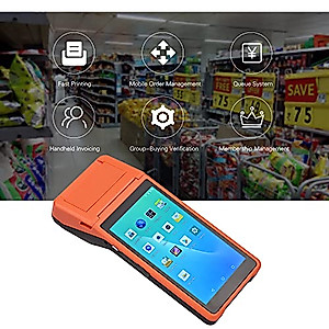 Entweg Handheld PDA Printer, All in One Smart POS Terminal Wireless Portable Printers