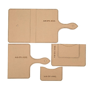 Acrylic Template, Acrylic Bag Template Set Passport Bag Pattern Making Stencil Cutting Leather Craft Tool Quilting Sewing Tool