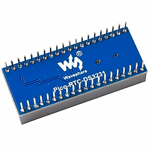 Waveshare Precision RTC Module for Raspberry Pi Pico, Onboard High Precision RTC Chip DS3231, Uses I2C Bus for Communication Real-Time Clock Record
