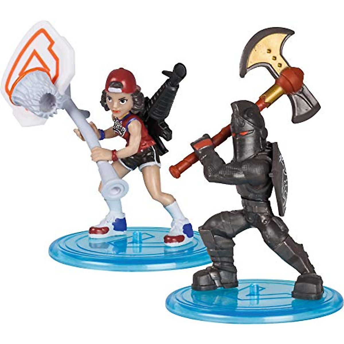 Fortnite Battle Royale Collection: Duo 2 Figure Pack, 2", Multicolor