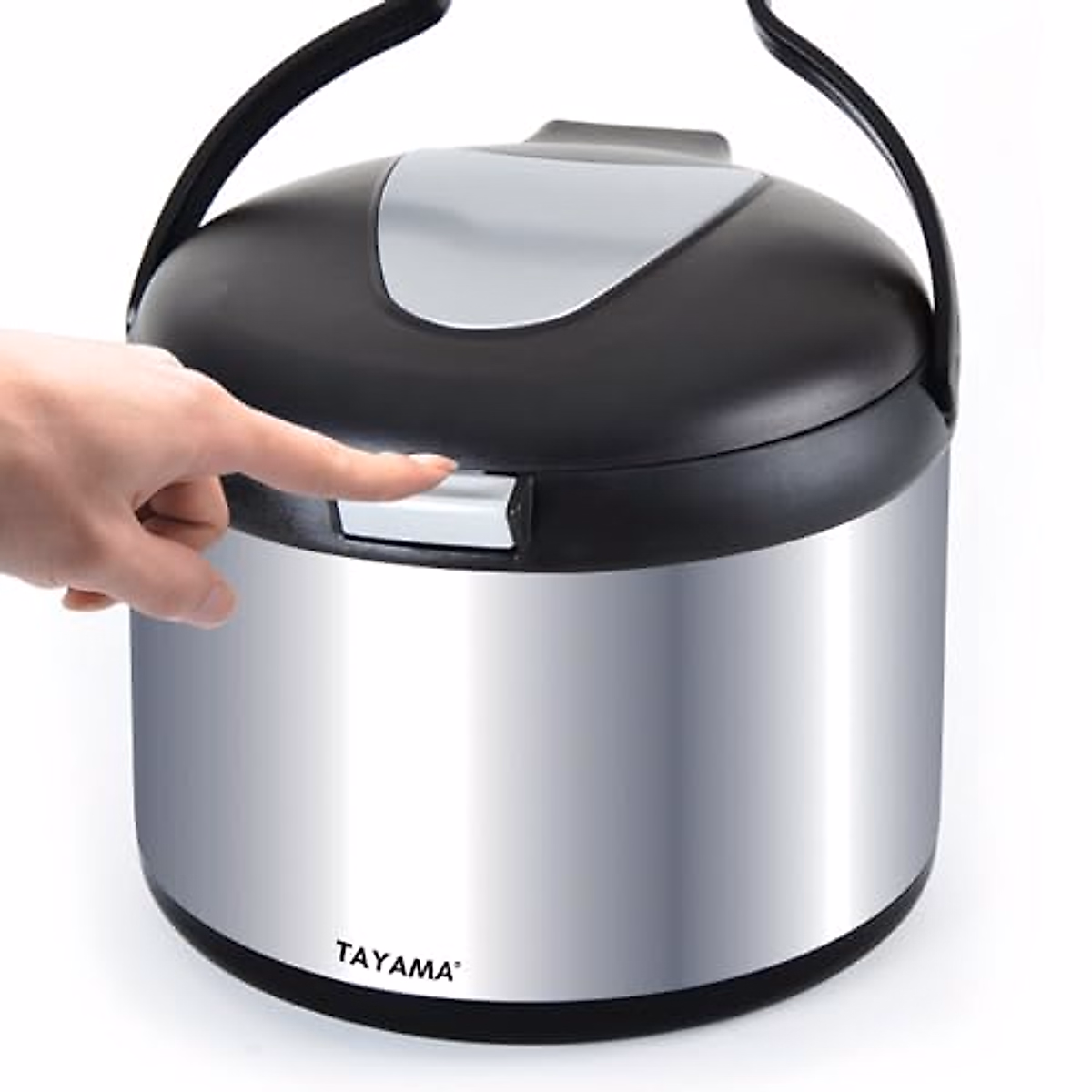 Tayama Stainless Steel Thermal Cooker,Black,7 Qt.,TXM-70CFZR