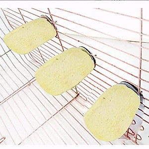 Grinding Teeth Stone Hamster Grinding Stone Chew Toy Squirrel Hamster Calcium Teeth Mouth Molar Grinding Stone Beak Stone Stand Platform