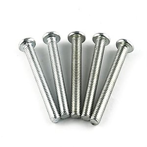 E-outstanding 24pcs M4x35mm Galvanized Carbon Steel Mechanic Screws Philips Head for Office Equipment TV Wall Bracket Communication Equipment Electronic Equipment