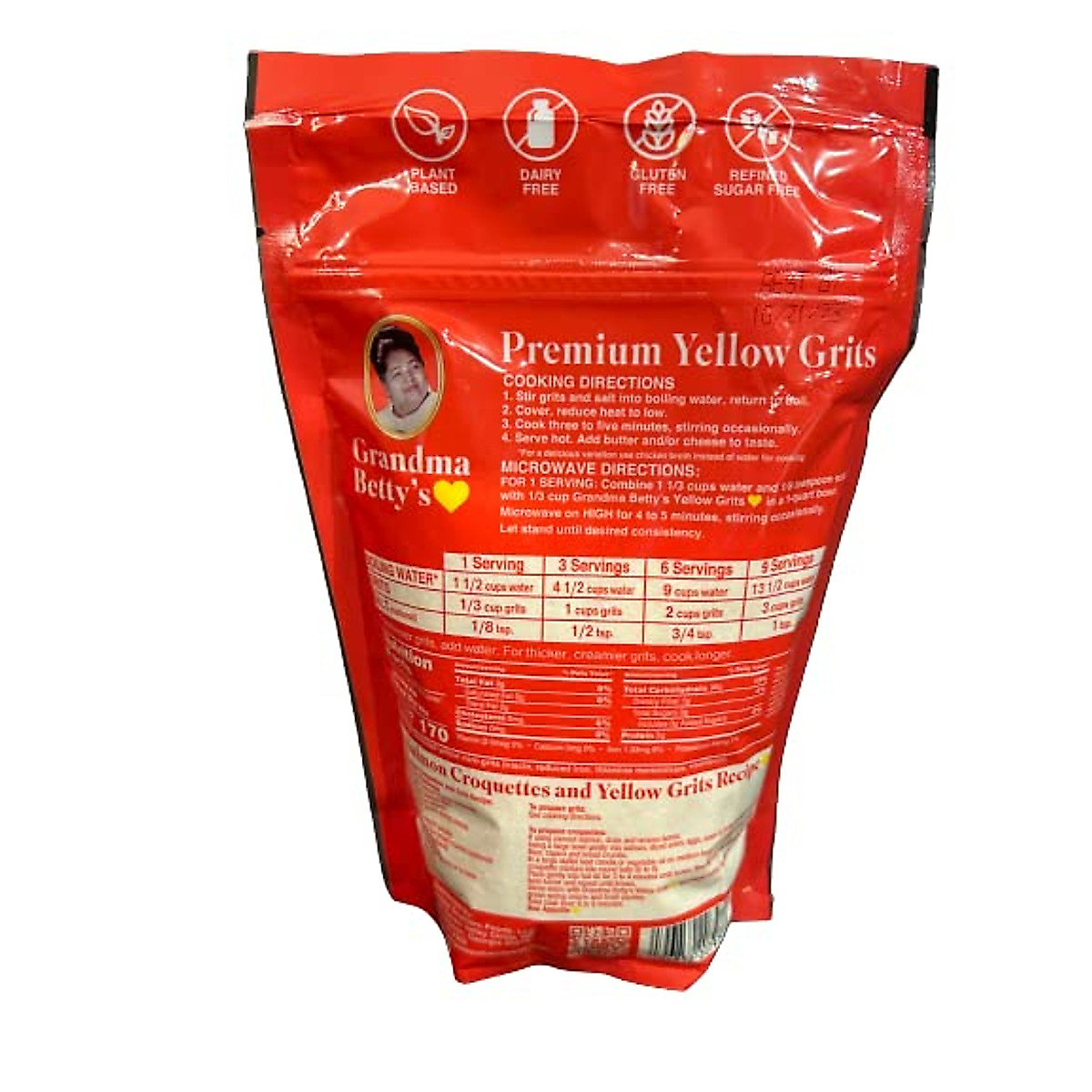 Grandma Betty's Premium Yellow Grits