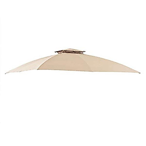 Garden Winds Replacement Canopy Top Cover and Netting Set for Berkley Jensen 10 x 12 - Riplock 350