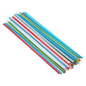 YYONGAO 50pcs 25cm PP PVC Plastic Welding Rods Welder Sticks Blue ellow White Red Green Welding Welding Tool
