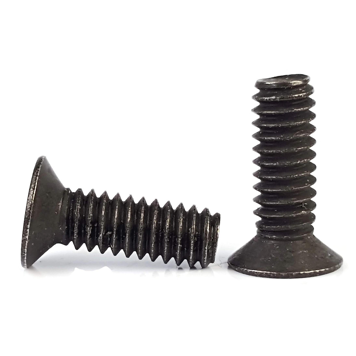 Phillips Flat Head Machine Screws 100 Degree Taper Black Oxide - #8-32 x 1/2" Qty 250