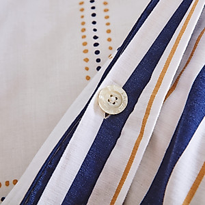 Lacoste Splash Duvet Set, King, White/Navy