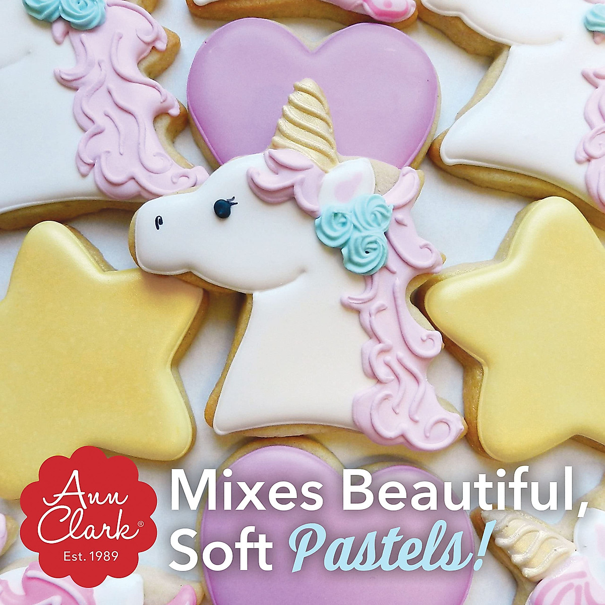 Ann Clark Bright White Food Coloring Gel Large 4.5 oz Professional Grade Made in USA