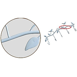 PeaceipUS Creative Door Coat Hat Hook Hanger Pastoral Clothes Hooks Hooks Hooks Racks Wall Hanging Wrought Iron Hooks (Color : Brown)