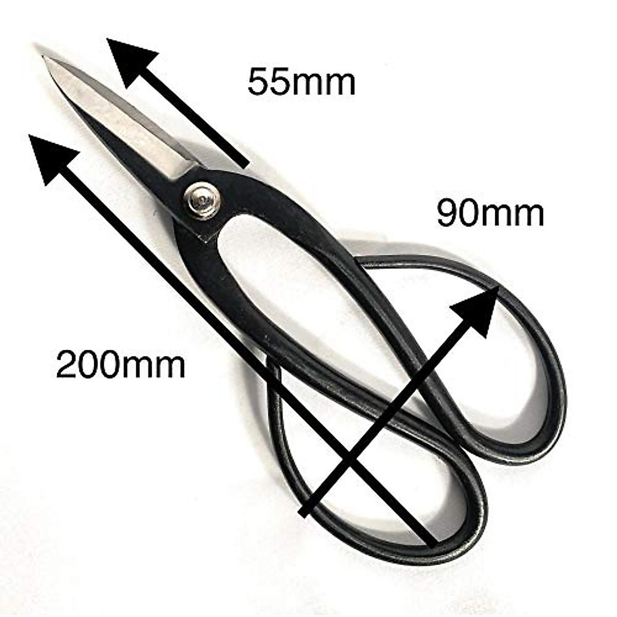 7.3” Bonsai Scissors, for Bonsai Gardening. Bonsai Shears. Bonsai Pruning with a High Carbon Steel Blade. Ergonomic Design That Provide Precision Trimming.