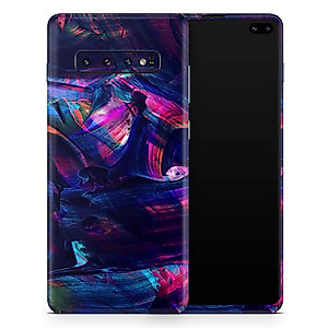 DesignSkinz Liquid Abstract Paint Remix V36 Protective Vinyl Decal Wrap Skin Cover Compatible with The Samsung Galaxy S20 (Screen Trim & Back Glass Skin)