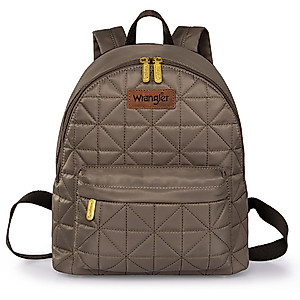 Montana West × Wrangler Backpack Purse for Women Quilted Backpack for Travel