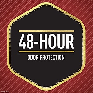 Old Spice Red Collection Captain Scent Deodorant for Men, 3.0 oz