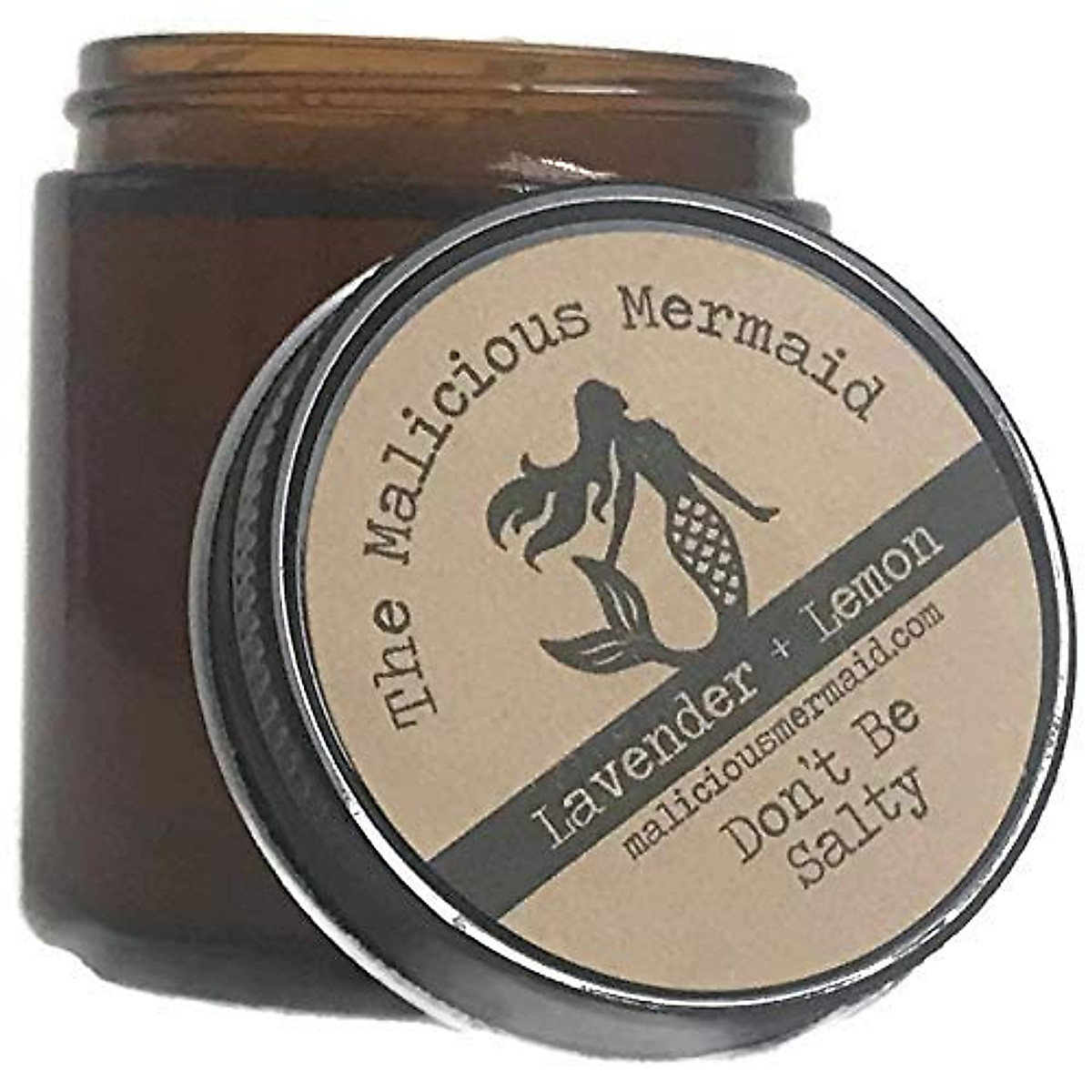 Will You Hold My Dress While I Pee? Infused With Maid Of Honor Duties | Premium Soy Candle | The Malicious Mermaid | Amber Jar Candle | Made in USA | Snarky Candles | Scented Candles For Women And Men