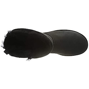 UGG Women's Mini Bailey Bow Ii Boot, Black, 7