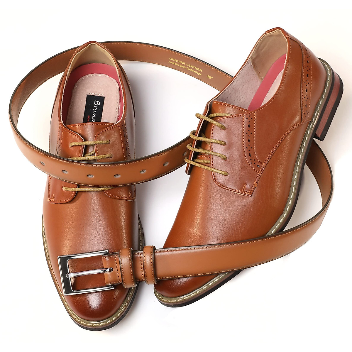 CHAOREN Mens Dress Belt - Genuine Leather Belt for Men 1 1/8" Formal - Perfect Companion to Mens Dress Shoes