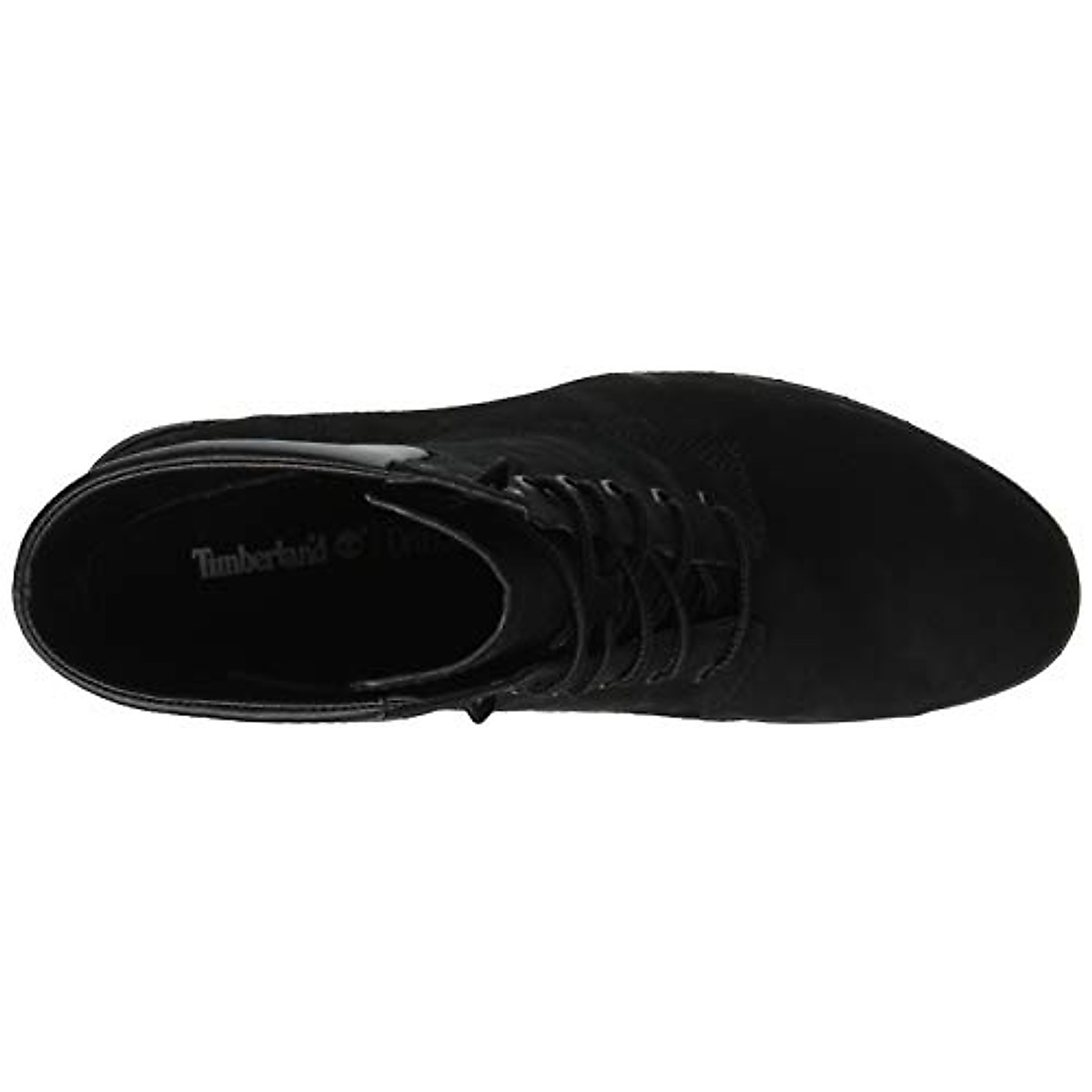 Timberland Women's Allington 6-Inch Lace-Up Boots, Black Nubuck, 8