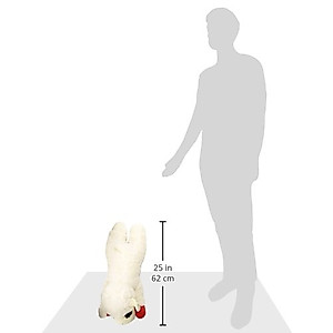 Multipet's Officially Licensed Lamb Chop Jumbo White Plush Dog Toy, 24-Inch