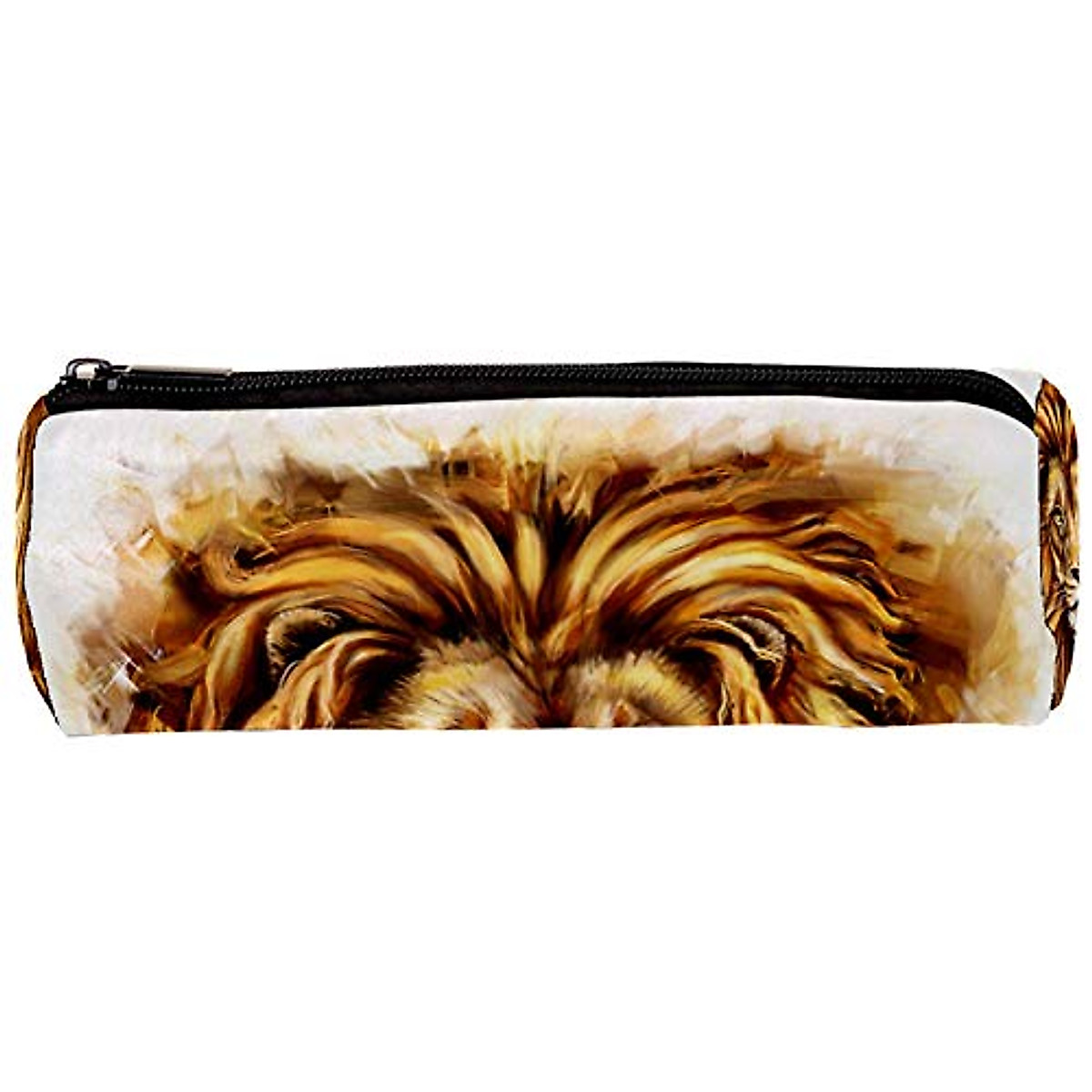 King Lion Aslan Pencil Bag Pen Case Stationary Case Pencil Pouch Desk Organizer Makeup Cosmetic Bag for School Office