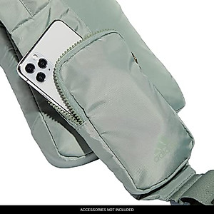 adidas Essentials 2 Sling Crossbody Bag, Silver Green/Gilver, One Size