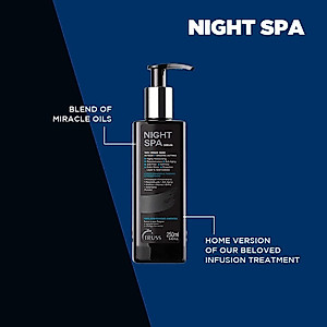 Truss Night Spa Hair Serum Bundle with Equilibrium Conditioner and Shampoo Set