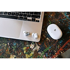 Beats_by_dre Beats Studio Buds Totally Wireless Active Noise Cancelling (ANC) Earbuds Bundle with Case (White)