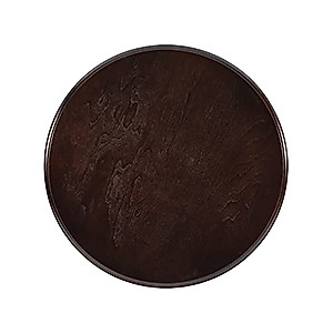 Powell 809-350 Espresso Round Accent Table 26"L x 26"W x 26"H