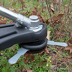 Weed Warrior Brush Cutter Replacement Blades for Brush Cutter Head, 3 Count