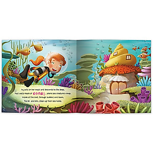 How To Babysit A Mermaid - Book About Mermaids for Kids Ages 3-8 - Playful Babysitter Adventure Book - Children’s Ocean Rhyming Storybook About Emotions - Underwater Fairytale Stories for Kids