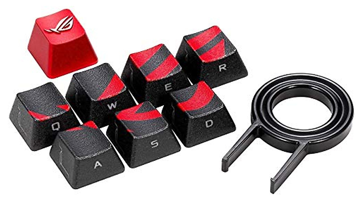 ASUS ROG Gaming Keycap Set - Textured Side-Lit Design for FPS & MOBA ...