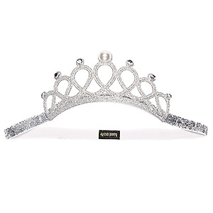 Baby Girl Rhinestone Crown Headbands Toddler Princess Tiara Crown Headband Set Hair Accessories for Birthday Party Shower Photograph