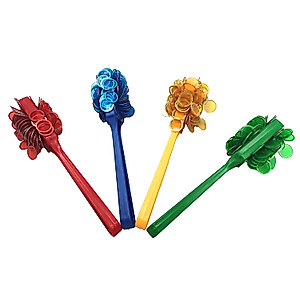 SEETOOOGAMES Magnetic Wand Bingo Chip Set - 400 Metal Chips with 4 Pack Magnetic Wands for Classroom, Science Learning, Counting, Family Game Night Activities