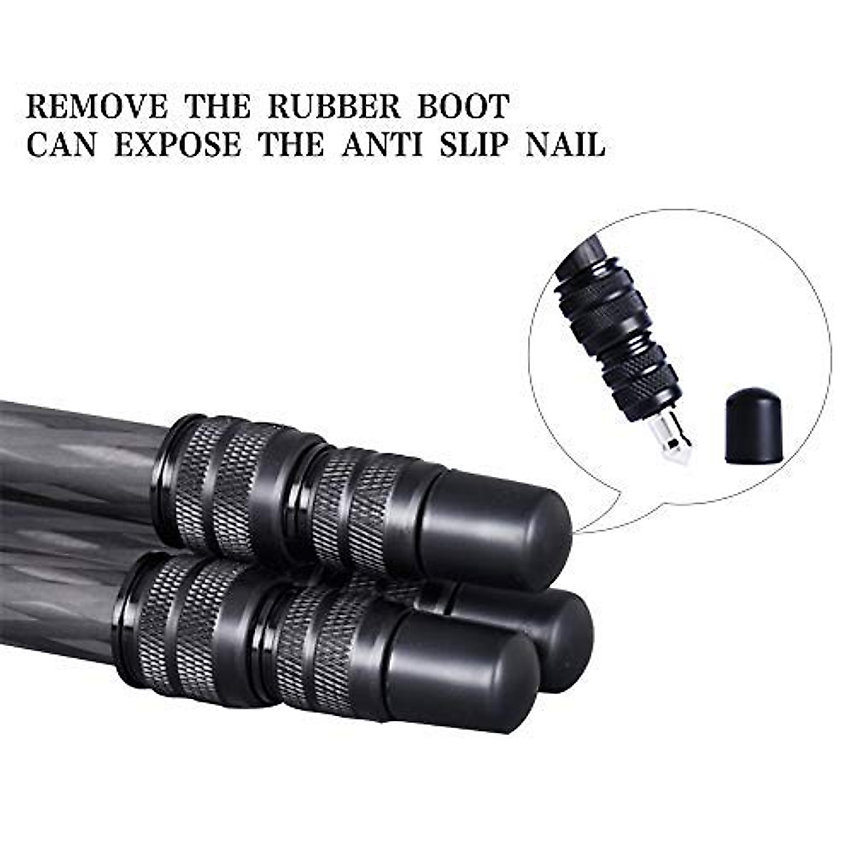 AOKA 28in/1.1lb Lightweight Compact Carbon Fiber Tripod with 360° Ballhead Travel Mini Tripod for Mobile Phone and Compact Mirrorless Cameras Black