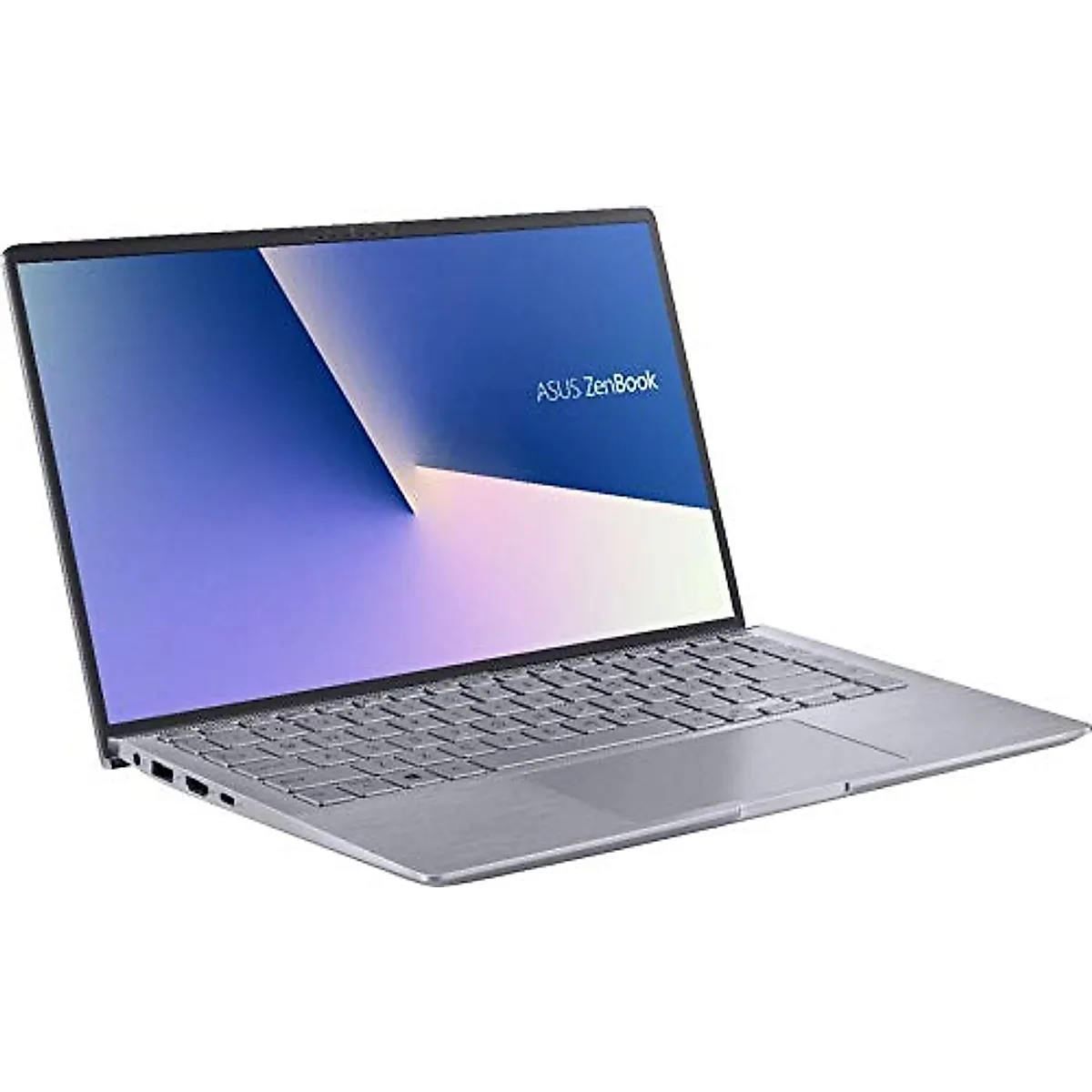 ASUS Zenbook 14" Full HD Laptop, AMD Ryzen 5-4500U, Backlit Keyboard, Front-Facing Camera, HDMI Output, Amazon Alexa, NVIDIA GeForce MX350, Windows 10, Light Gray (8GB RAM | 512GB PCIe SSD)