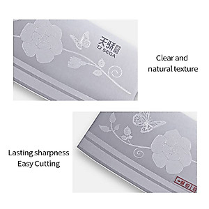 Meat Cleaver Knife 7.4 Inch, Ultra Sharp Chinese Chef's Knives, Full-tang Chopping Knife, 30Cr13 Steel Blade Thickness 2.5 mm, TJ SEGA Series TC1707