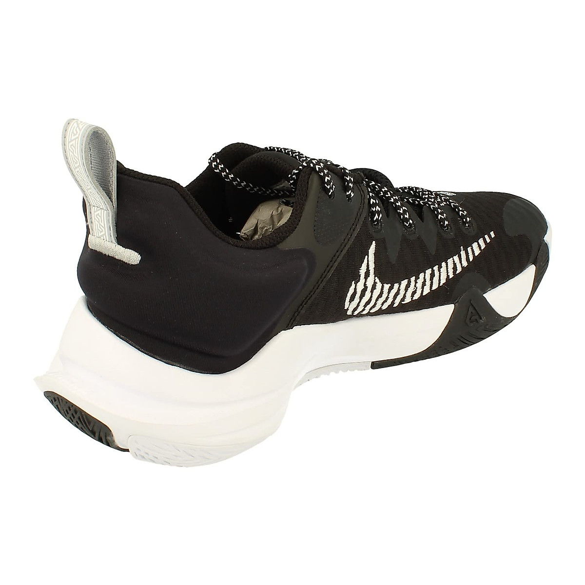 Nike Giannis Immortality Mens Basketball Trainers CZ4099 Sneakers Shoes (UK 6 US 7 EU 40, Black White Wolf Grey 010)