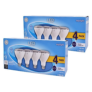 GE Daylight 65 Watt Replacement LED Light Bulbs BR30 (8)