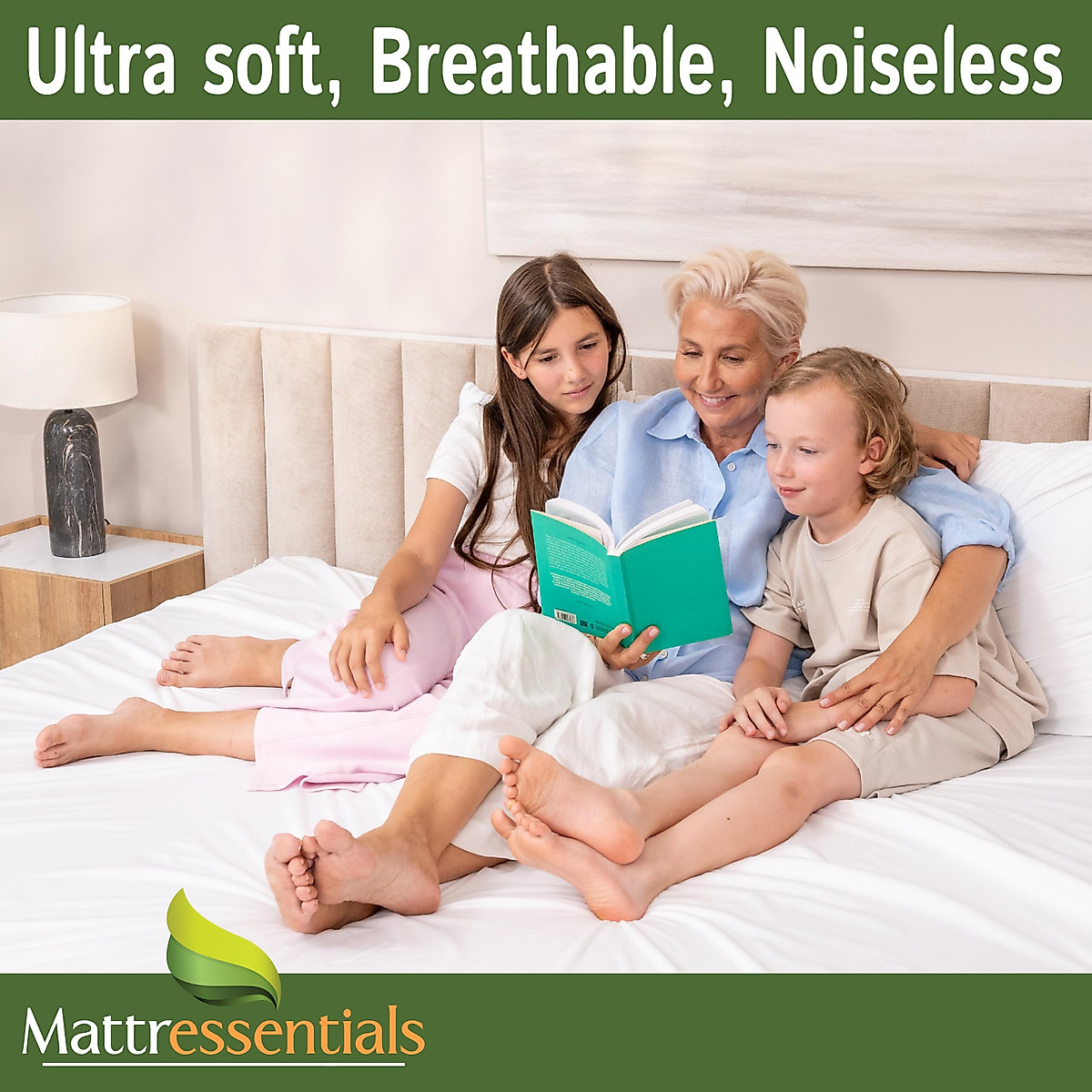 Zippered Twin XL Mattress Protector (11"-14" Depth) - Bed Bug Waterproof Mattress Cover, Premium Quality Hypoallergenic Encasement White