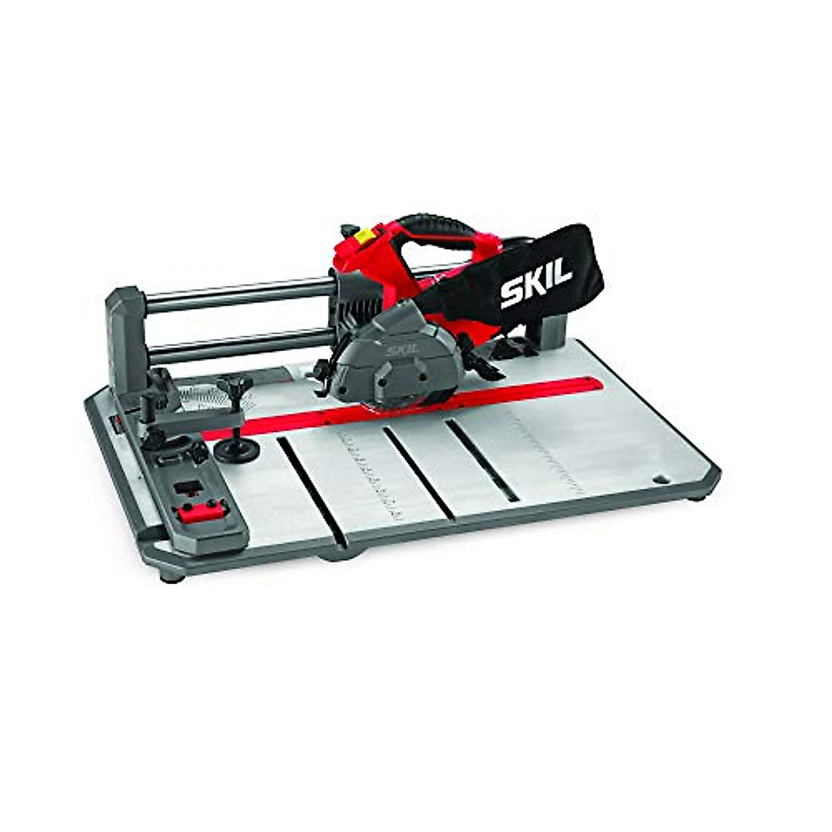 SKIL 3601-02 Flooring Saw with 36T Contractor Blade & Bullet Tools 711 Ergonomic Tapping Block, 3 x 7 x 3 inches, Black