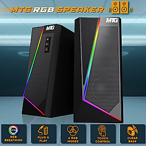 MTG Khuno Gaming Tower PC- Intel Core i5 12th Gen, RTX 4060 8GB 128-bit, 32GB ARGB Ram, 1 TB Nvme, 27 Inch 165HZ Gaming Monitor, RGB Gamer Bundle Combo, Webcam, Win 11 Home