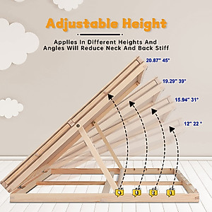 SOKO Wooden Jigsaw Puzzle Board - 1500 Piece Folding Puzzle Table with 5 Drawers & Covers 35" × 27" Portable Jigsaw Puzzle Table, 4-Tilting-Angle Adjustable Puzzle Board for Adults and Children