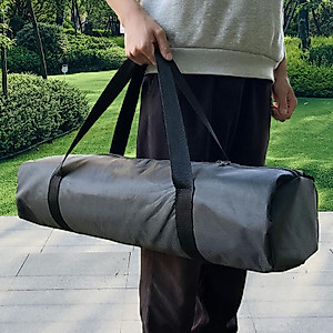 Outdoor Camping Equipment Storage Bag Handbag 840D Oxford Cloth Sports Carrying Bag Tent Storage Bag for Folding Bed Sundries, 60x20x20cm