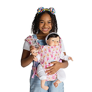 Baby Doll Carrier, Front and Back Toy Carrier Reborn Doll Carrier | Doll Accessories by MacroBaby (MeToo Doll)