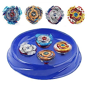 Battling Burst Game Tops Starter 4 in 1 Set (Genesis Valtryek;God Starter Drain Fafnir.8NT;Starter Nightmare Longinus. Ds;Spriggan Requiem .0.Zt)