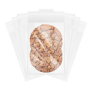 MoloTAR || 200 Pcs 5''x 7'' Clear Resealable Cello/Cellophane Good for Bakery,Adhesive Treat, Candle, Soap, Cookie Poly Bags